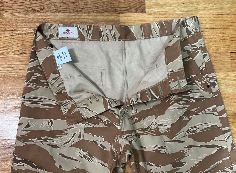 Shockoe Atelier FATIGUE TROUSERS - DESERT TIGER STRIPE TIGER CAMO 36 ...