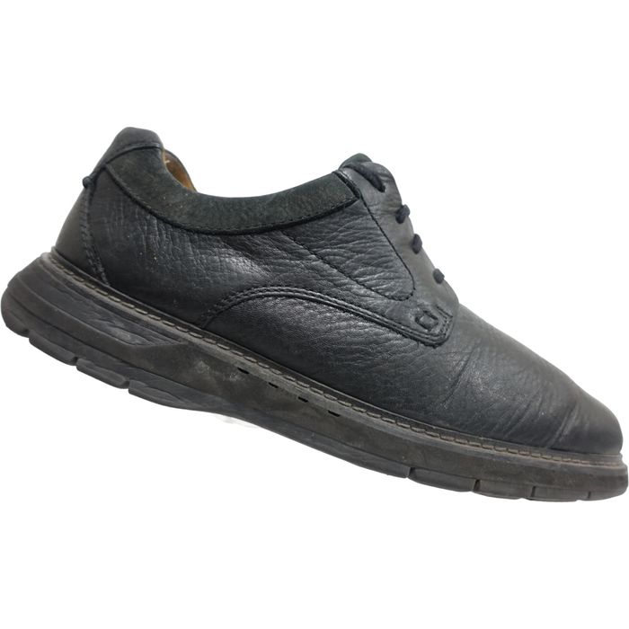 Clarks CLARKS Unstructured Black 12 M Men Leather Lace-Up Oxfords | Grailed