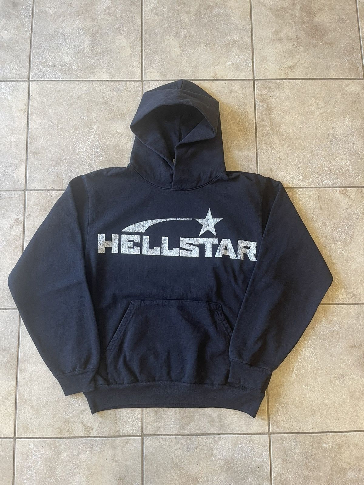 HELLSTAR Hellstar Basic Vintage Logo Hoodie | Grailed