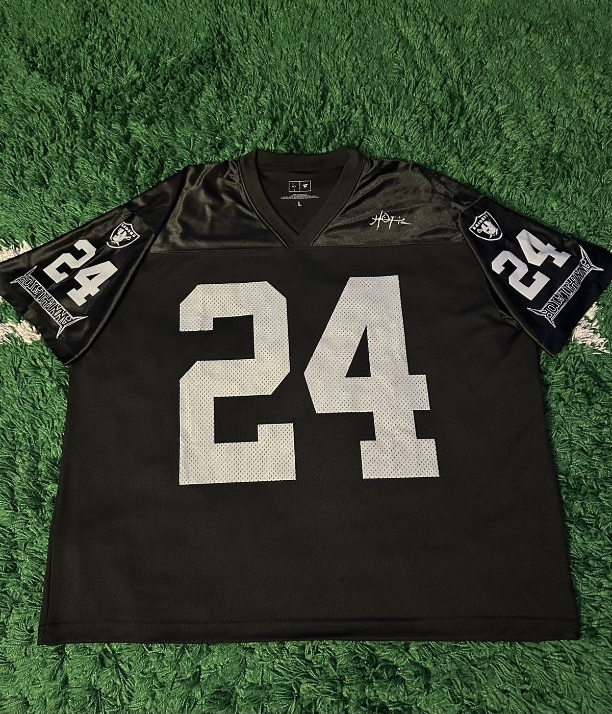 Travis Scott Travis Scott X ComplexCon Vegas Raiders Football Jersey ...