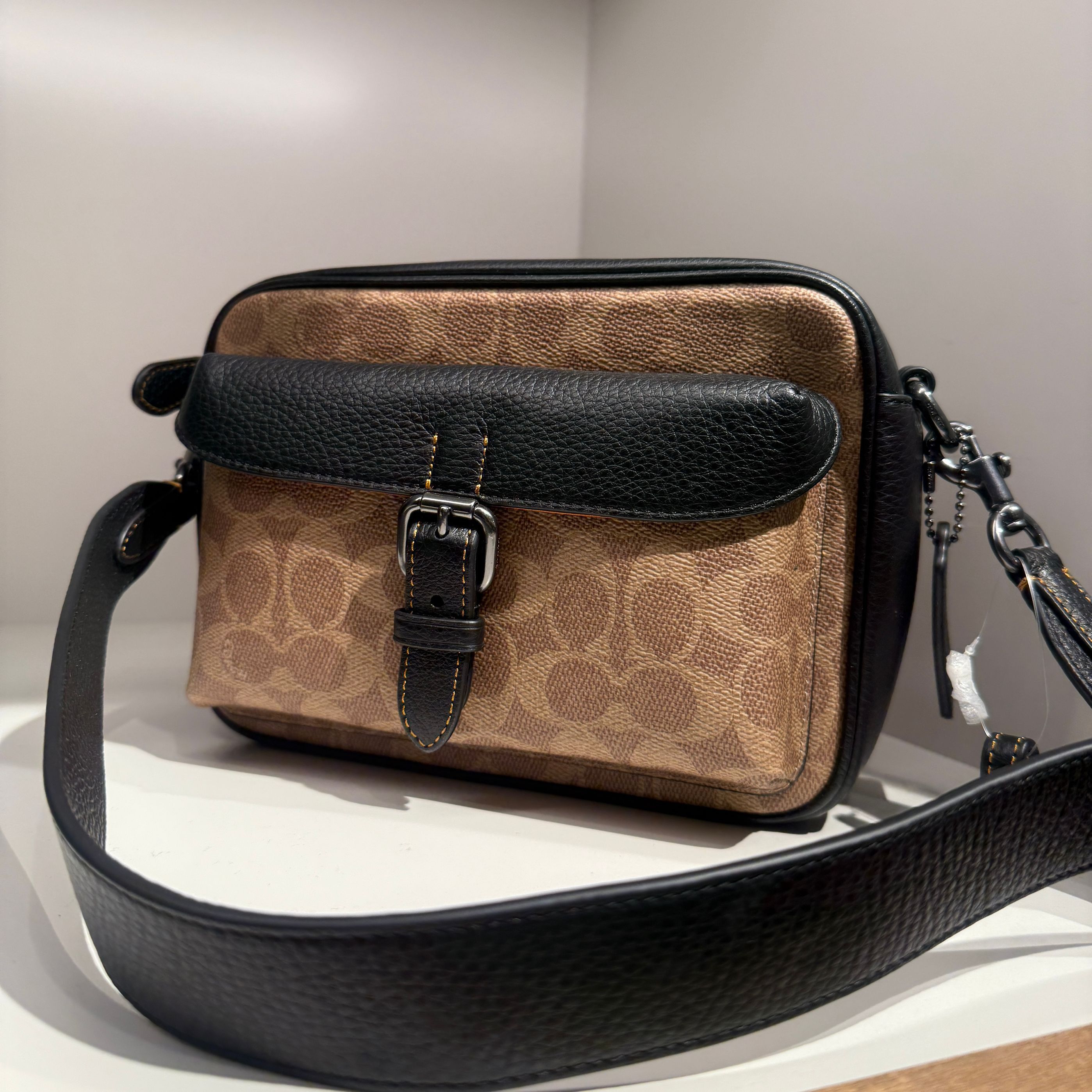 Coach coach Warner Crossbody Bag In Signature Canvas cw217 | Grailed
