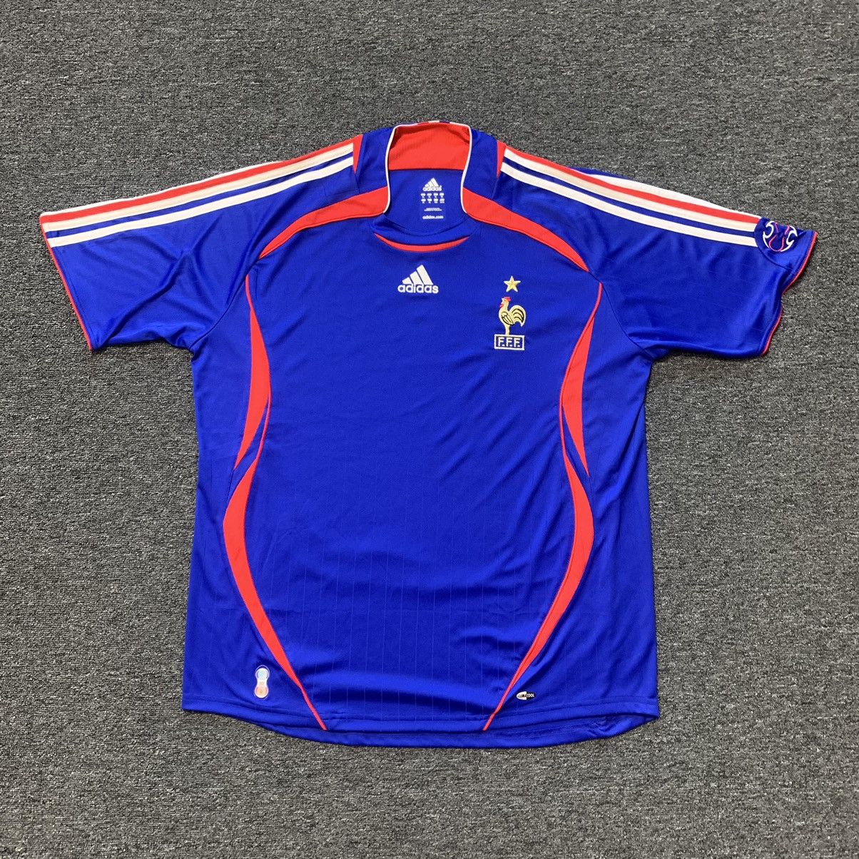 Adidas Adidas national team French World Cup 2006 jersey | Grailed
