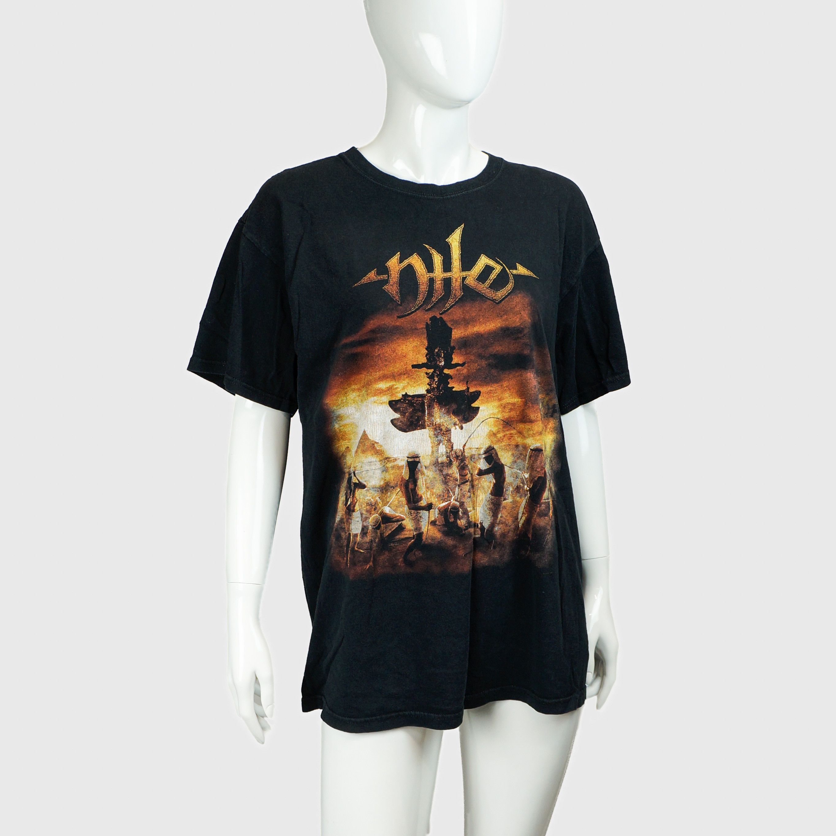 Vintage NILE Band Vintage Tee Shirt Black 90s | Grailed