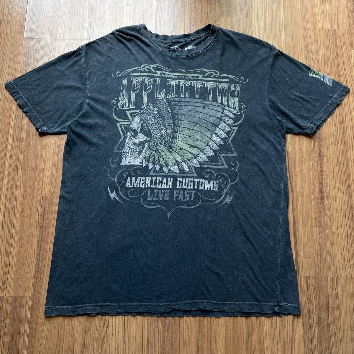 Christian Audigier × Ed Hardy × Vintage Affliction Y2K Raw State tapout ...
