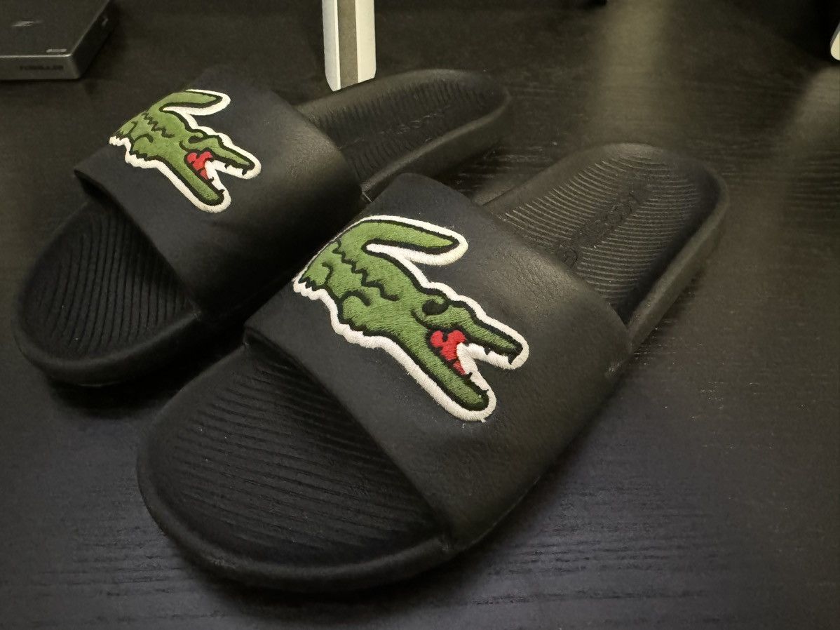 Lacoste Lacoste Alligator Slides | Grailed