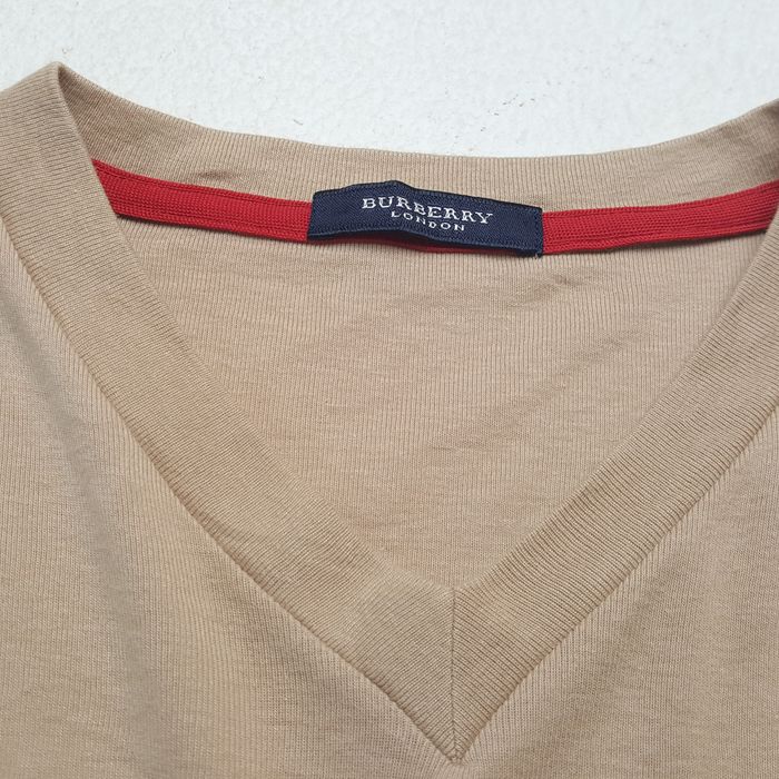 Vintage BURBERRY LONDON Small Logo Design Custom Tshirt | Grailed