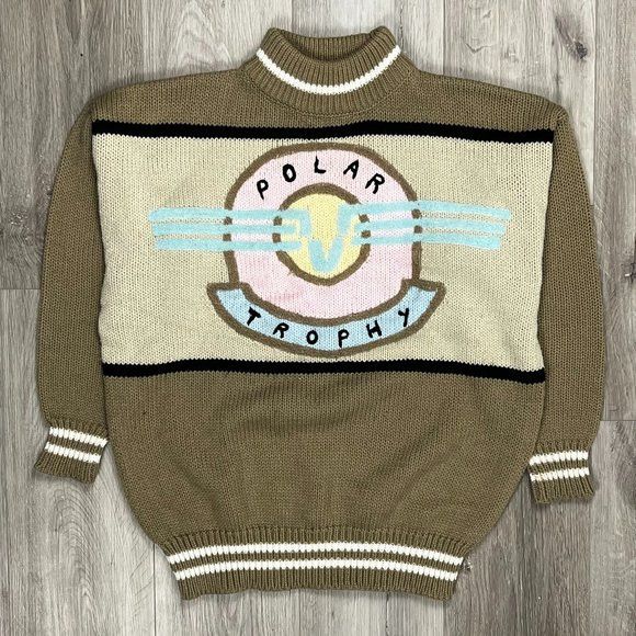 Vintage Polar Express Vintage Medium Mock Neck Sweater | Grailed