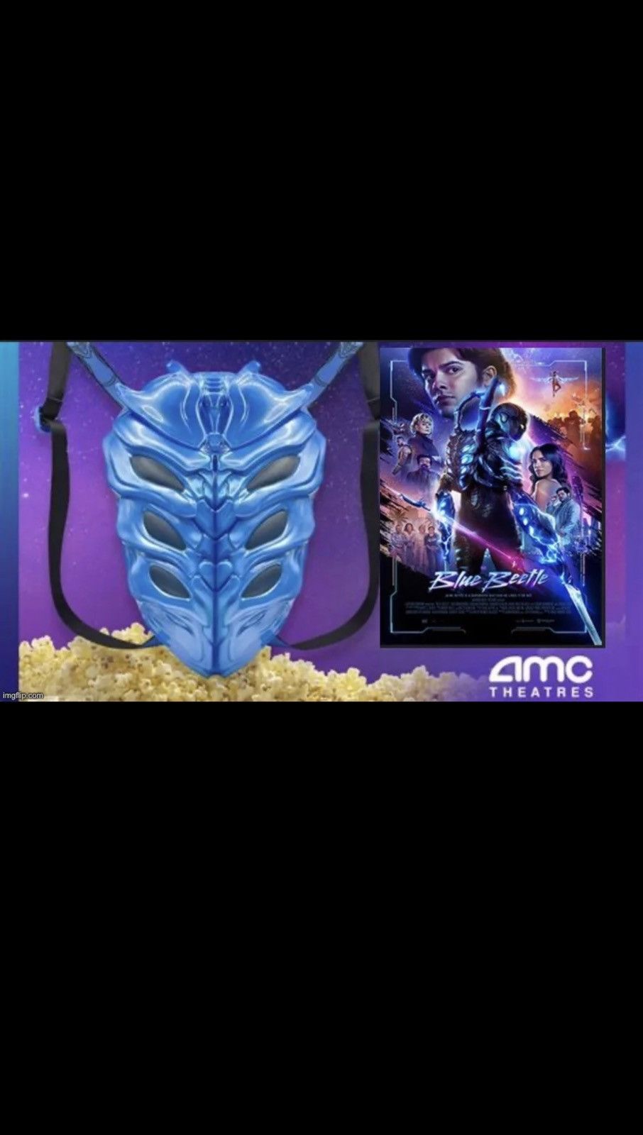 Dc Comics DC Comics AMC Blue Beetle Backpack, Popcorn Bucket Backpack ...