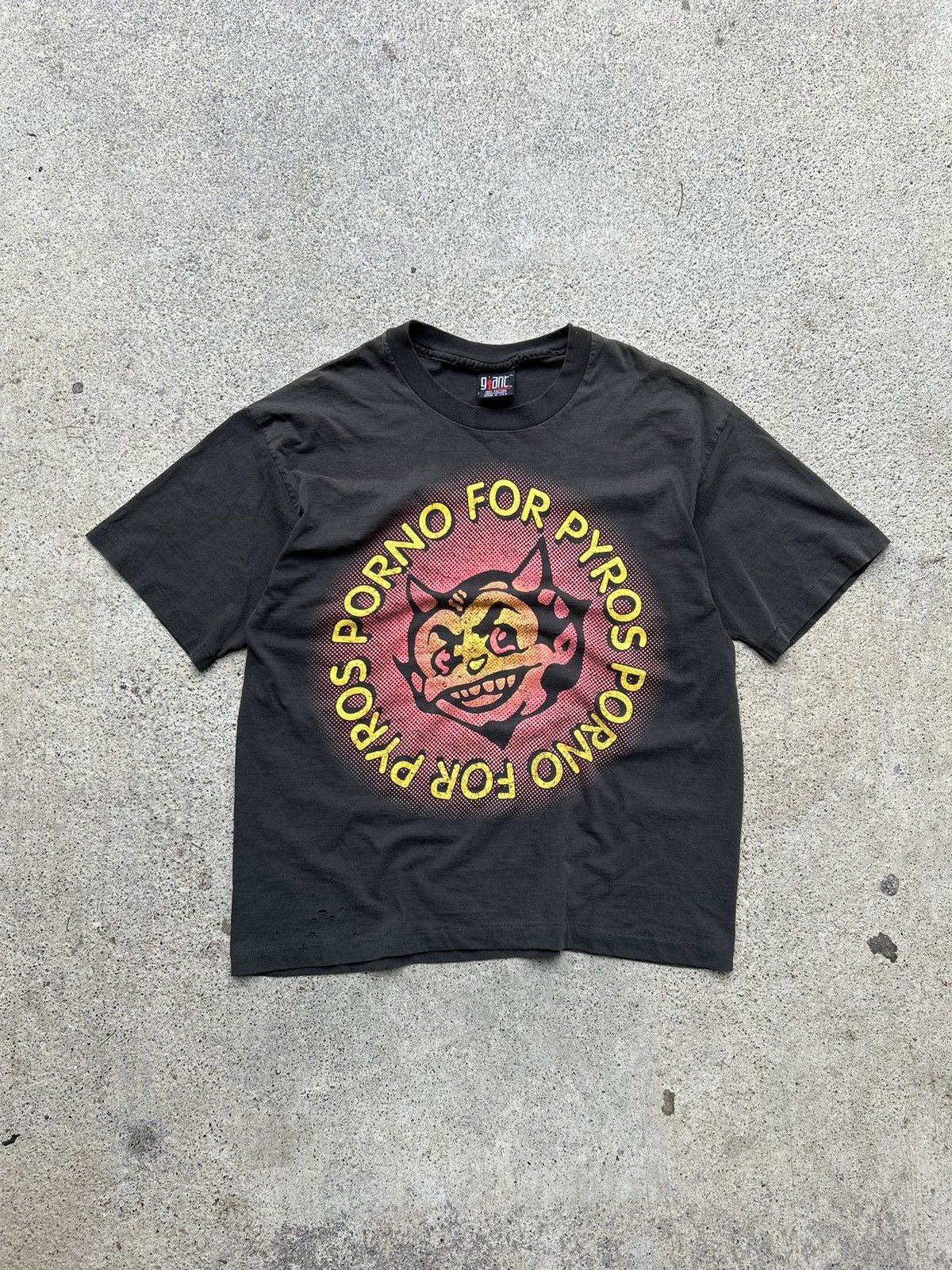 Vintage Vintage Porno For Pyros Faded Band Tshirt | Grailed