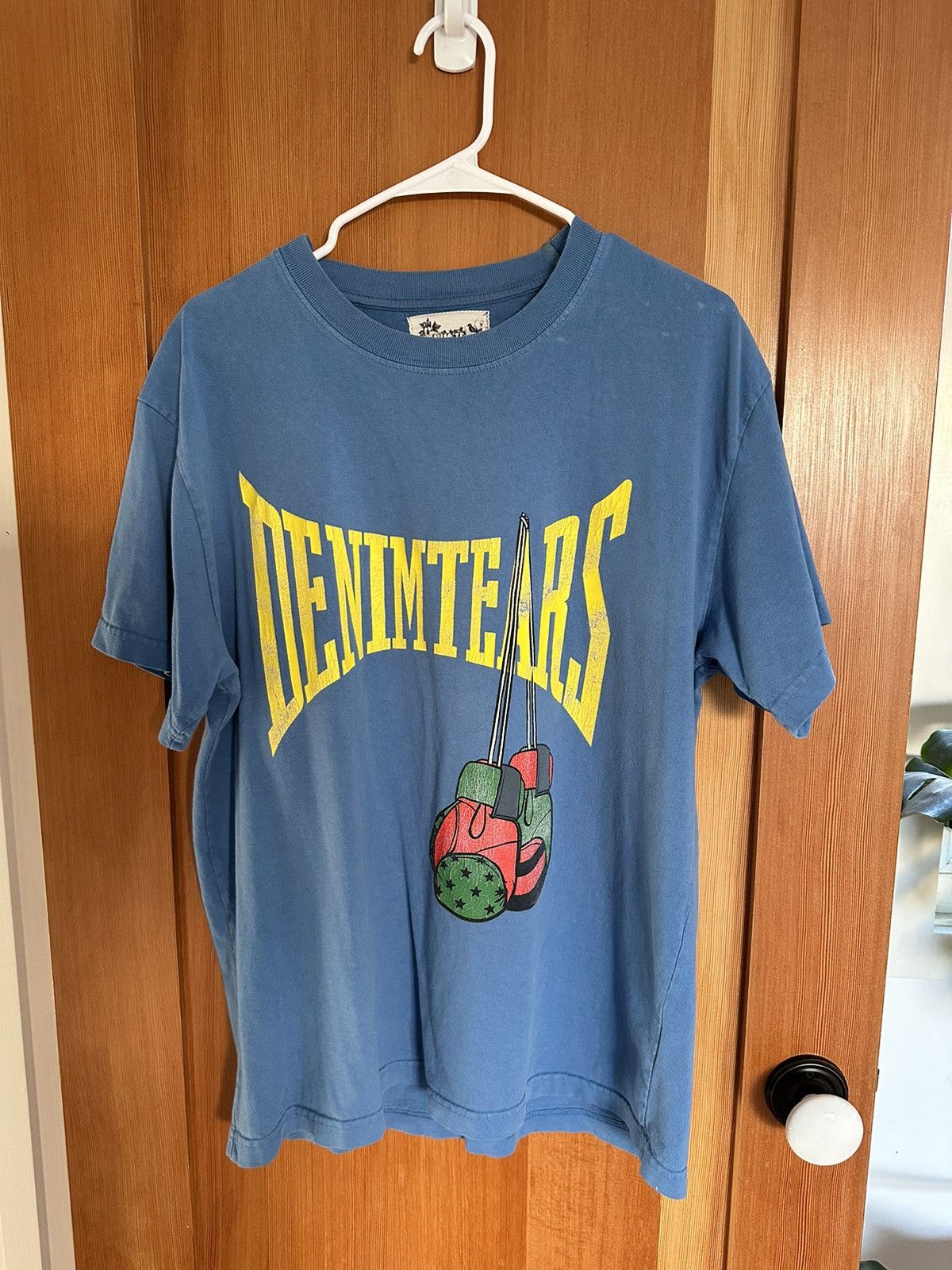 DENIM TEARS Denim Tears Boxing Gloves Tee | Grailed