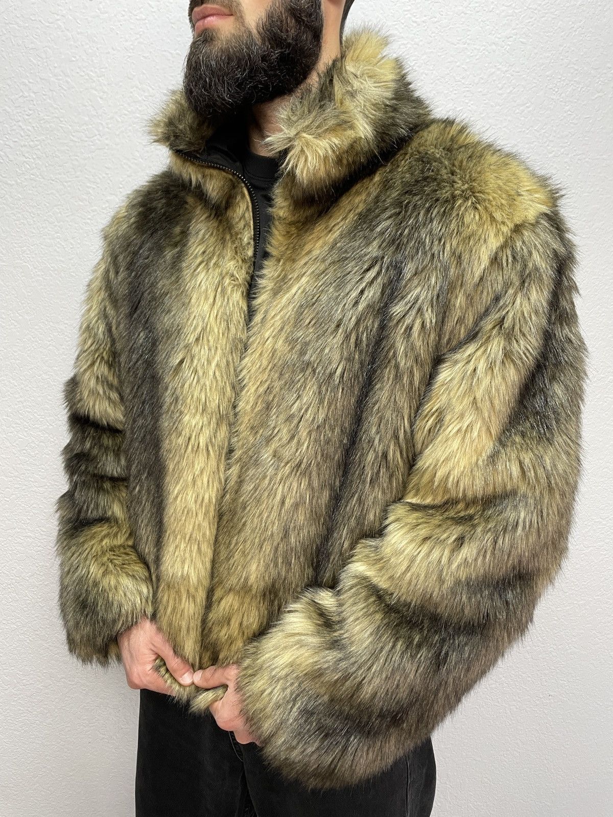 Playboi Carti Vintage Y2K Balenciaga Style Fur Jacket Playboi Carti ...