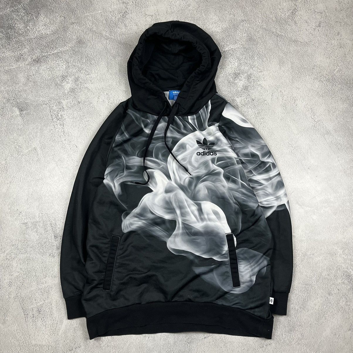 Adidas Vintage Adidas Smoke y2k hoodie | Grailed