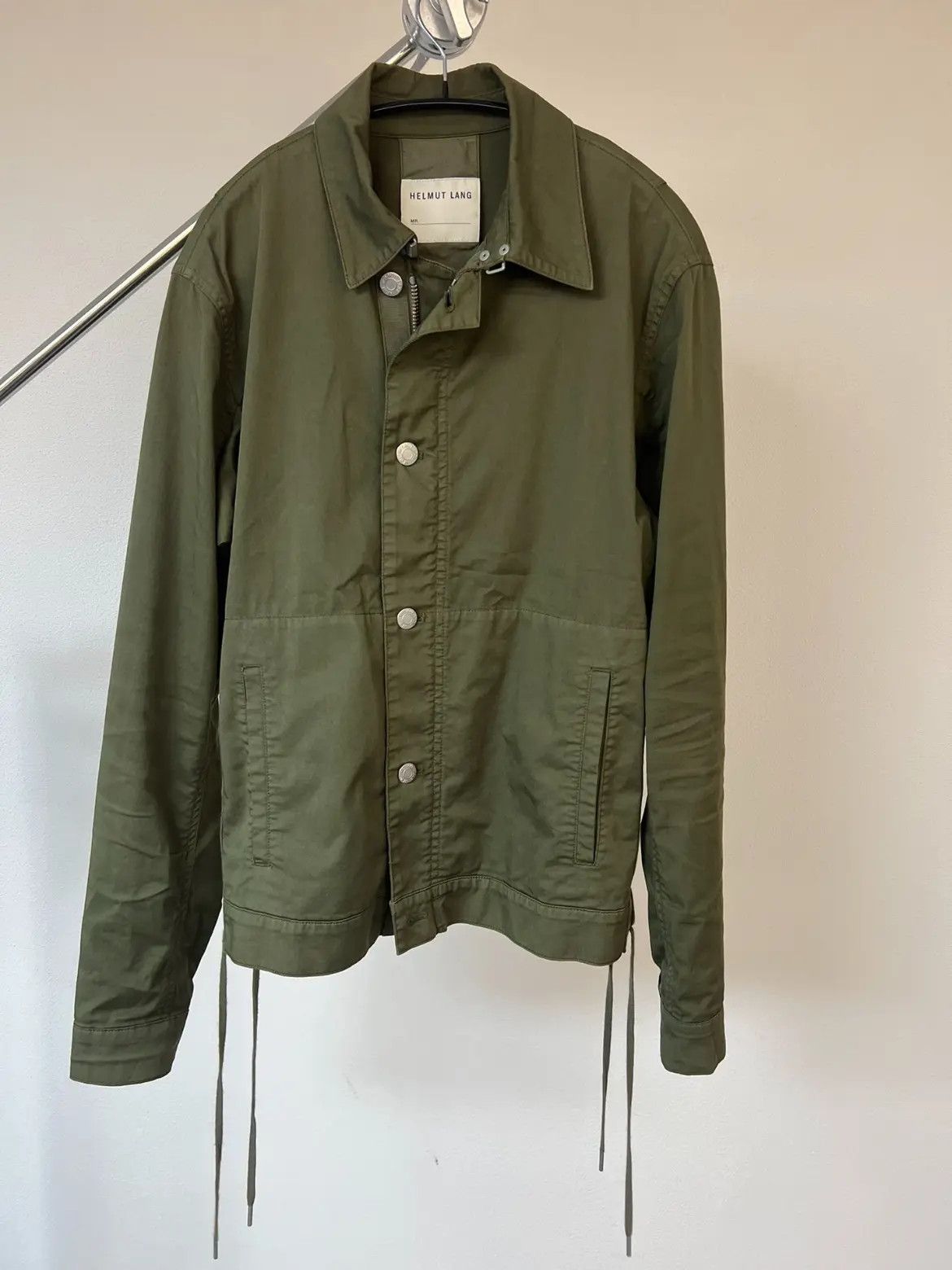 Helmut Lang Helmut Lang stripe military jacket | Grailed