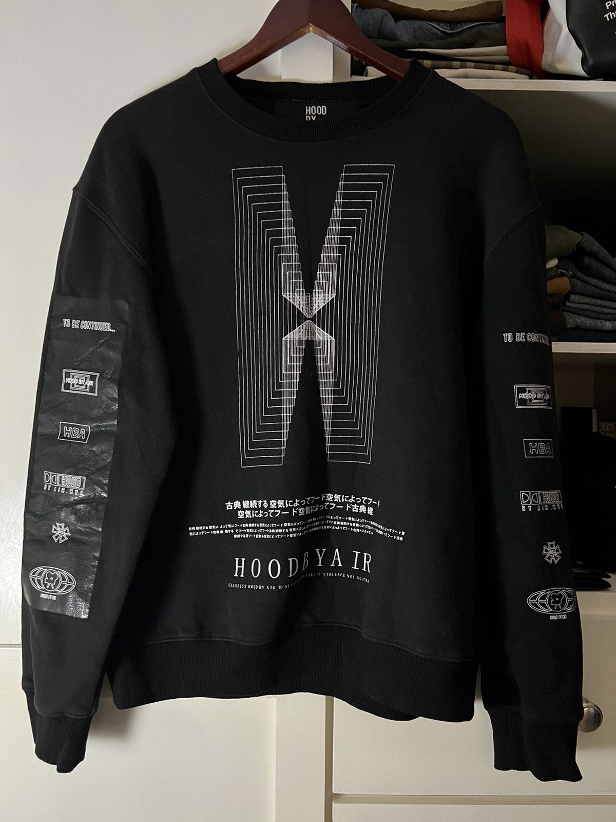 Very Rare RARE Hood By Air Film Crewneck Sweater | Grailed