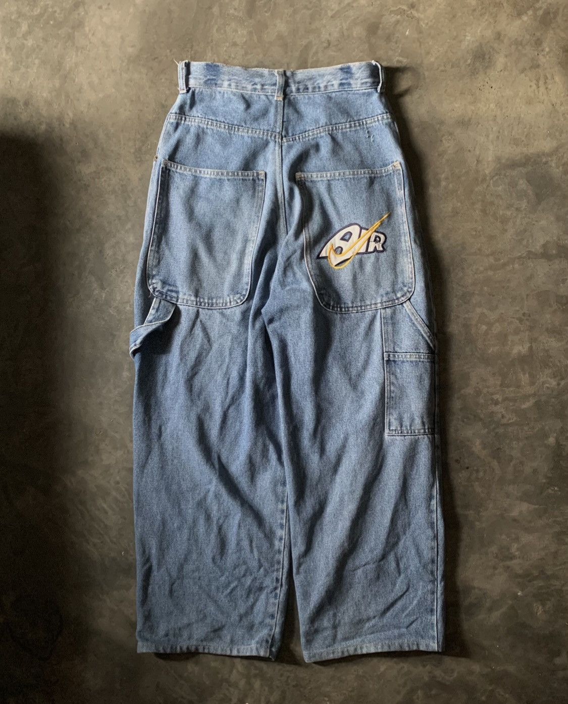 Jnco × Nike × Vintage RARE! VINTAGE 90s NIKE BAGGY CARPENTER BOOTLEG ...