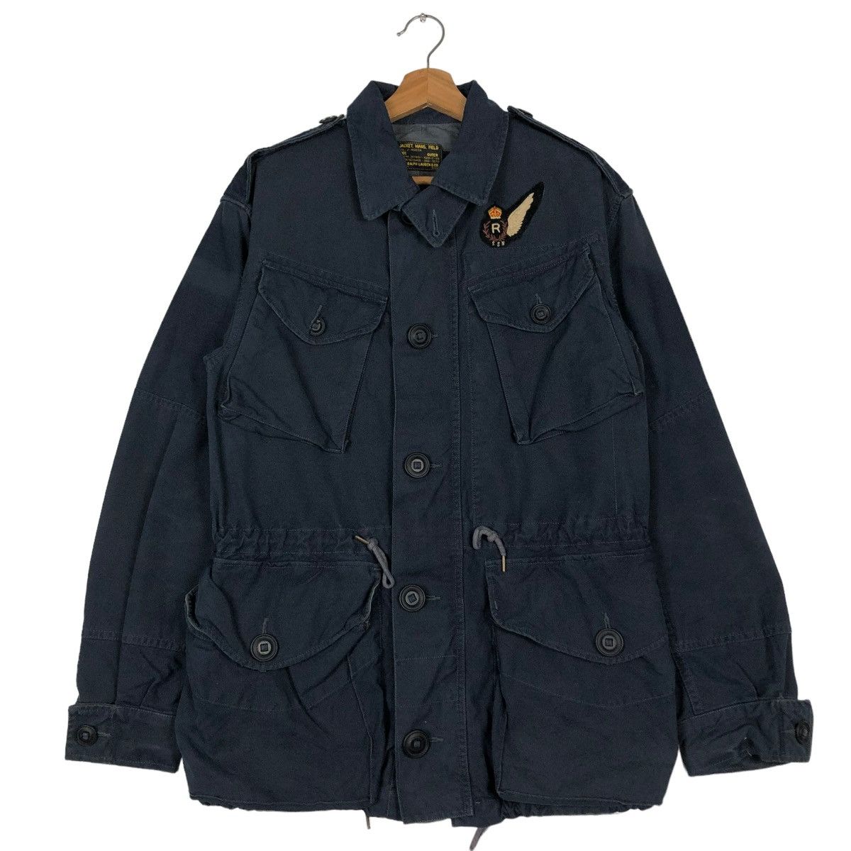 Polo Ralph Lauren 🔥ROYAL BLUE INSPECTOR RRL UNIFORM COMBAT GARMENTS LTD ...