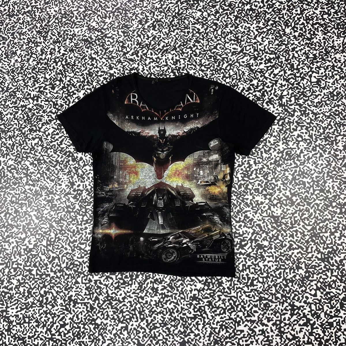 Movie Vintage Y2K BATMAN ARKHAM KNIGHT Dc Comics Movie T-shirt 90s ...