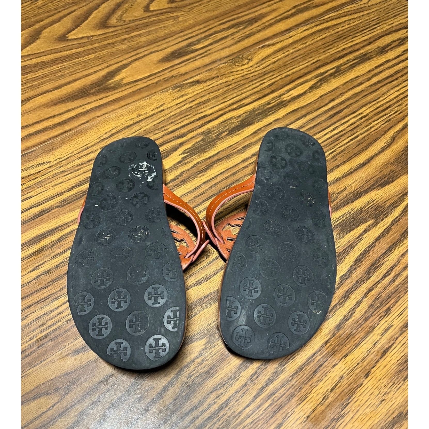 Tory Burch Tory Burch Miller Leather Logo Sandals Brown Size 8 | Grailed