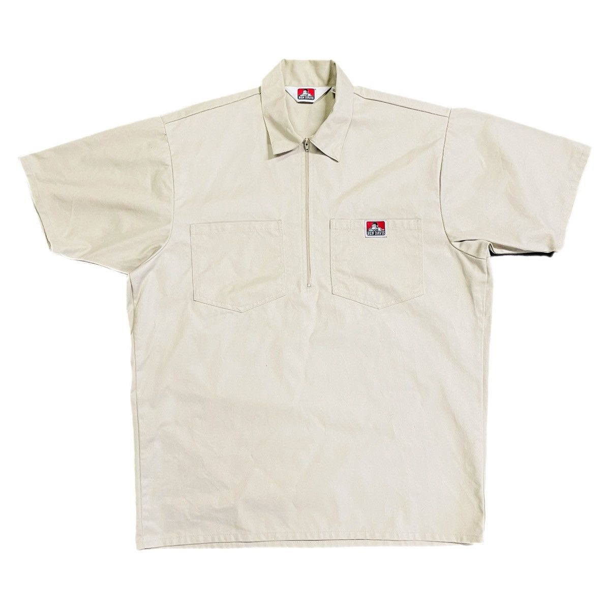 Ben Davis × Streetwear × Vintage Vintage Ben Davis Work Wear Half Zip ...