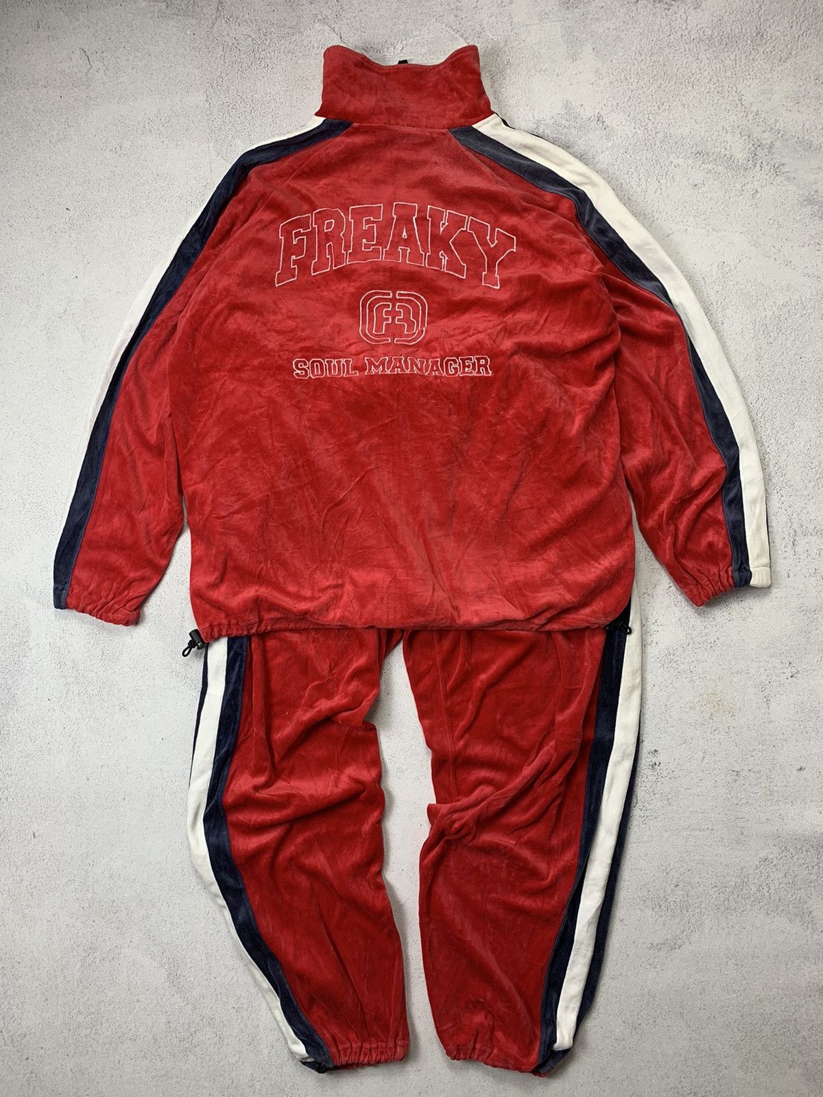 Streetwear × Vintage PAIR! Vintage Freaky Massive Soul Manager Jacket ...