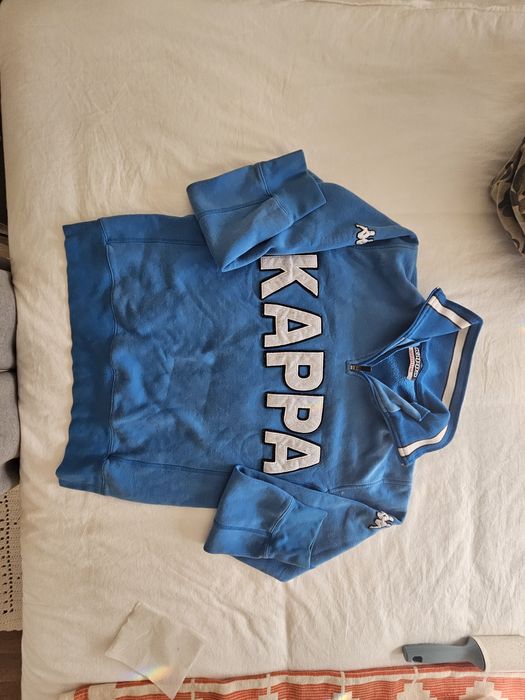 Kappa Vintage Blue Kappa Quarter Zip | Grailed