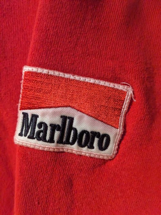 Vintage Vintage 90s Marlboro Cigarette Red Small Hoodie | Grailed