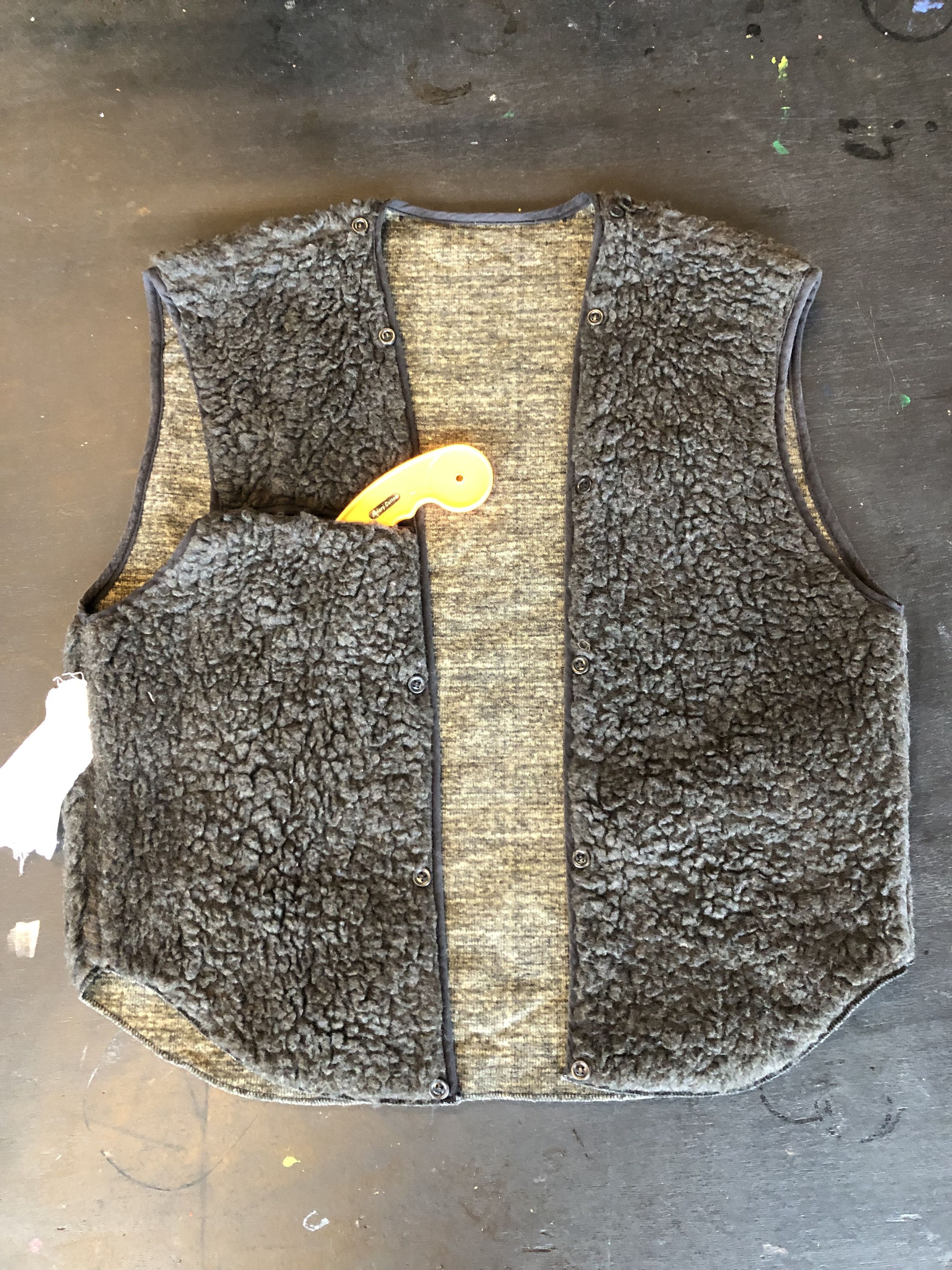 Military Vintage Military Fleece Vest Lining | Grailed