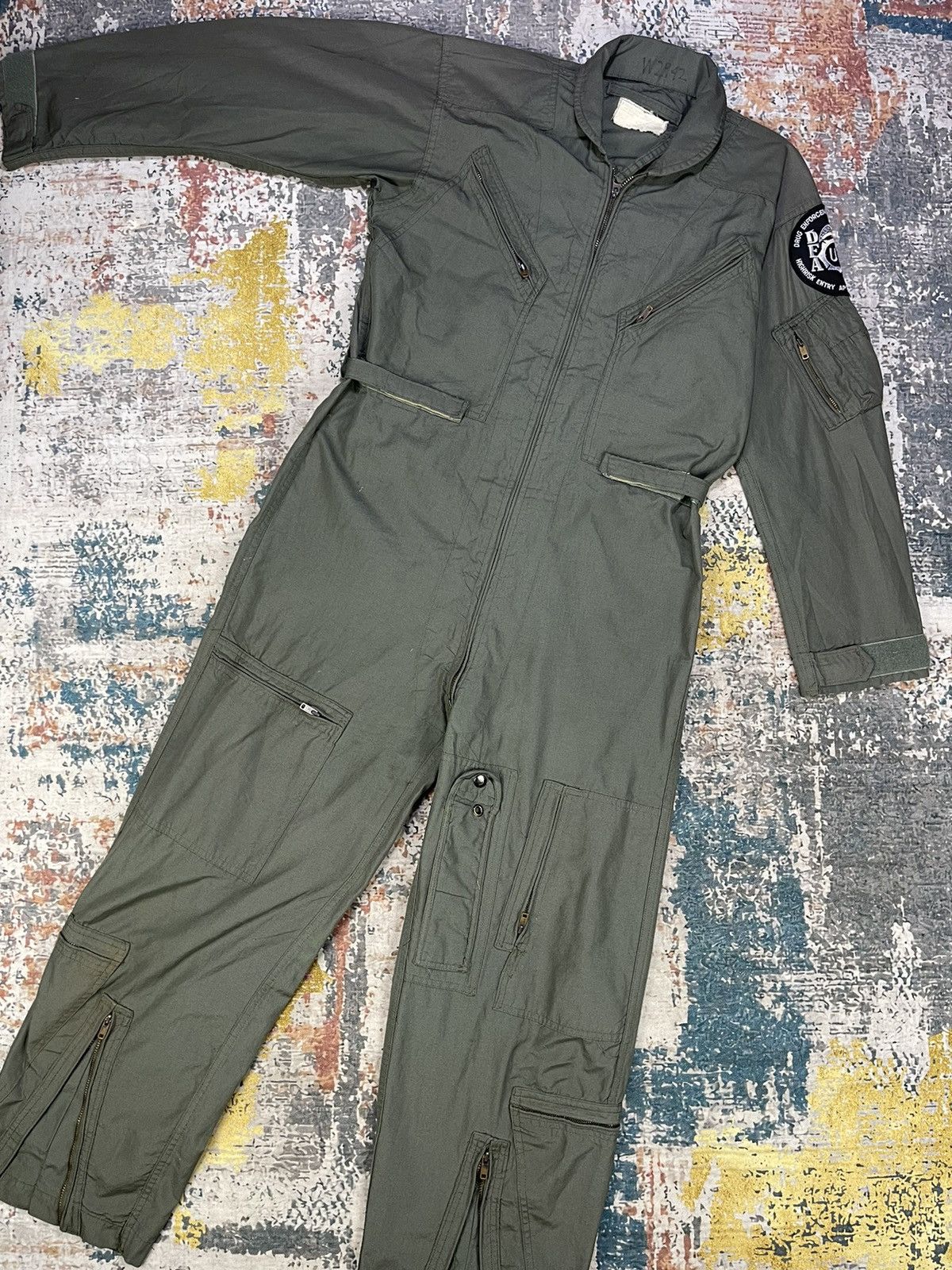 Aeronautica Militare Vtg USAF Type CWU-27P Pilot Flight Suit Coveralls ...