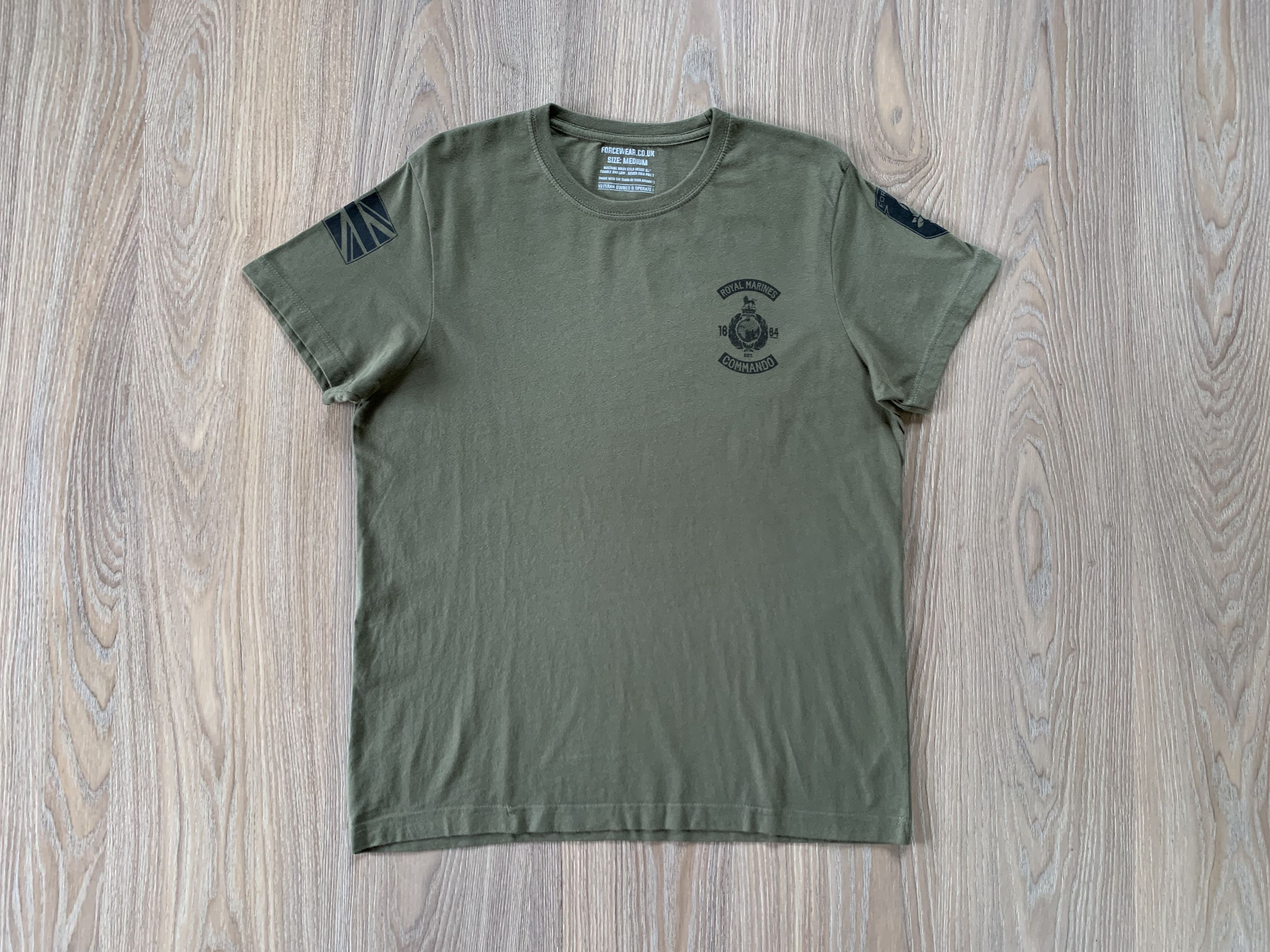 Other × Streetwear Force Wear Royal Marines 1664 Commando T-Shirt | Grailed