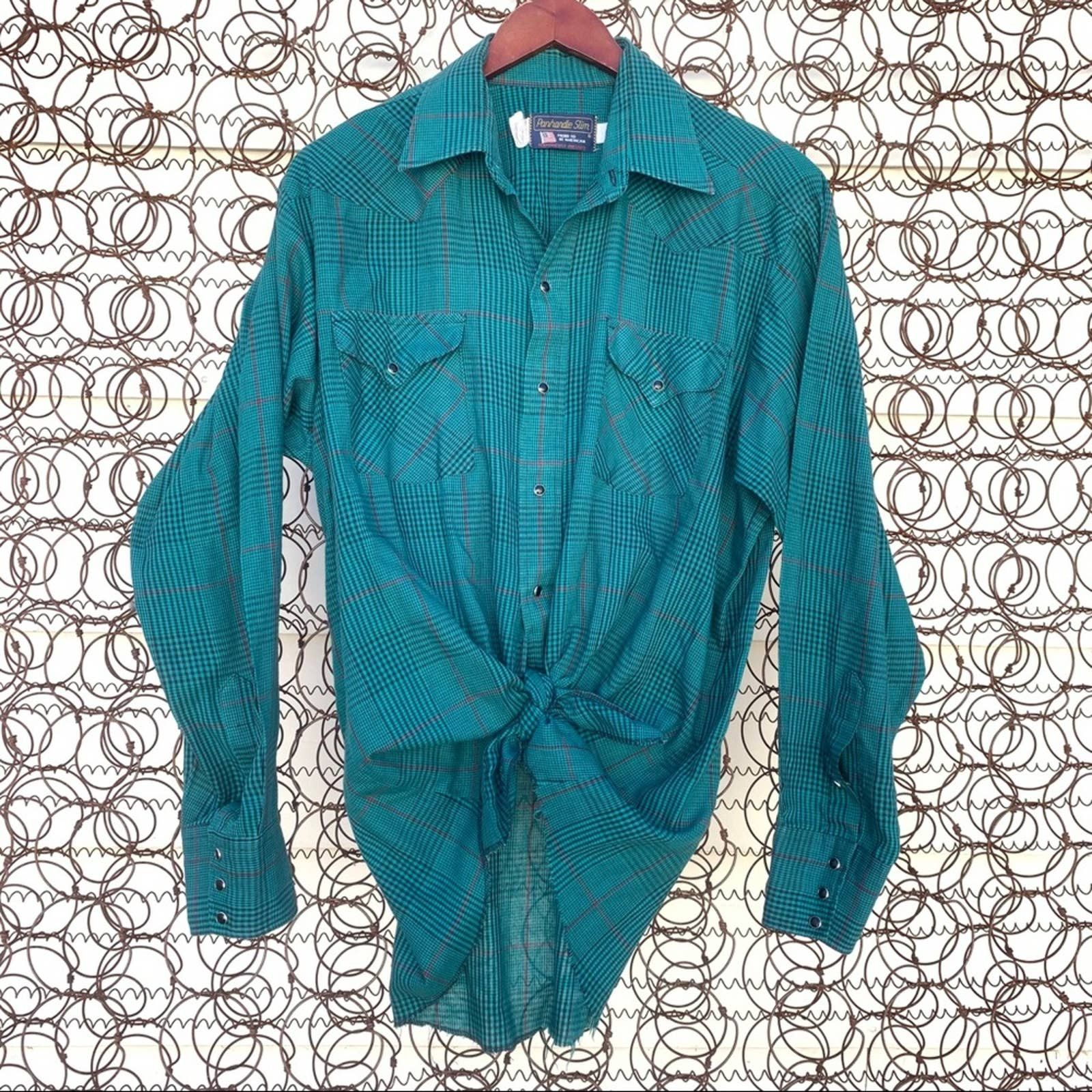 Panhandle Slim Vintage Panhandle Slim pearl snap western shirt | Grailed