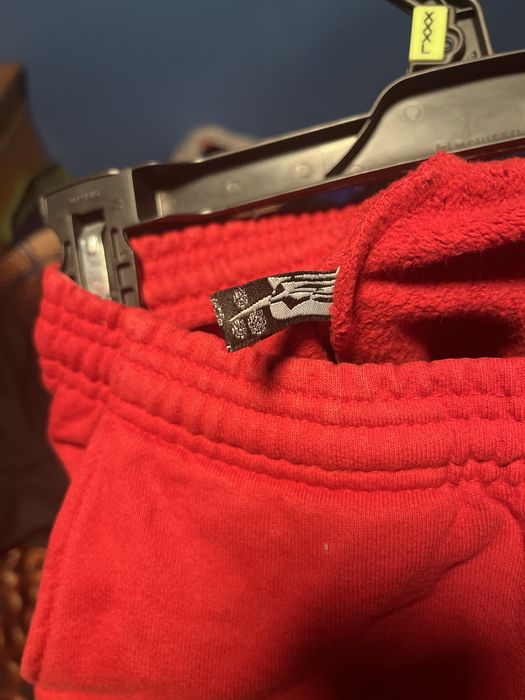 Streetwear Sp5der Red pants | Grailed