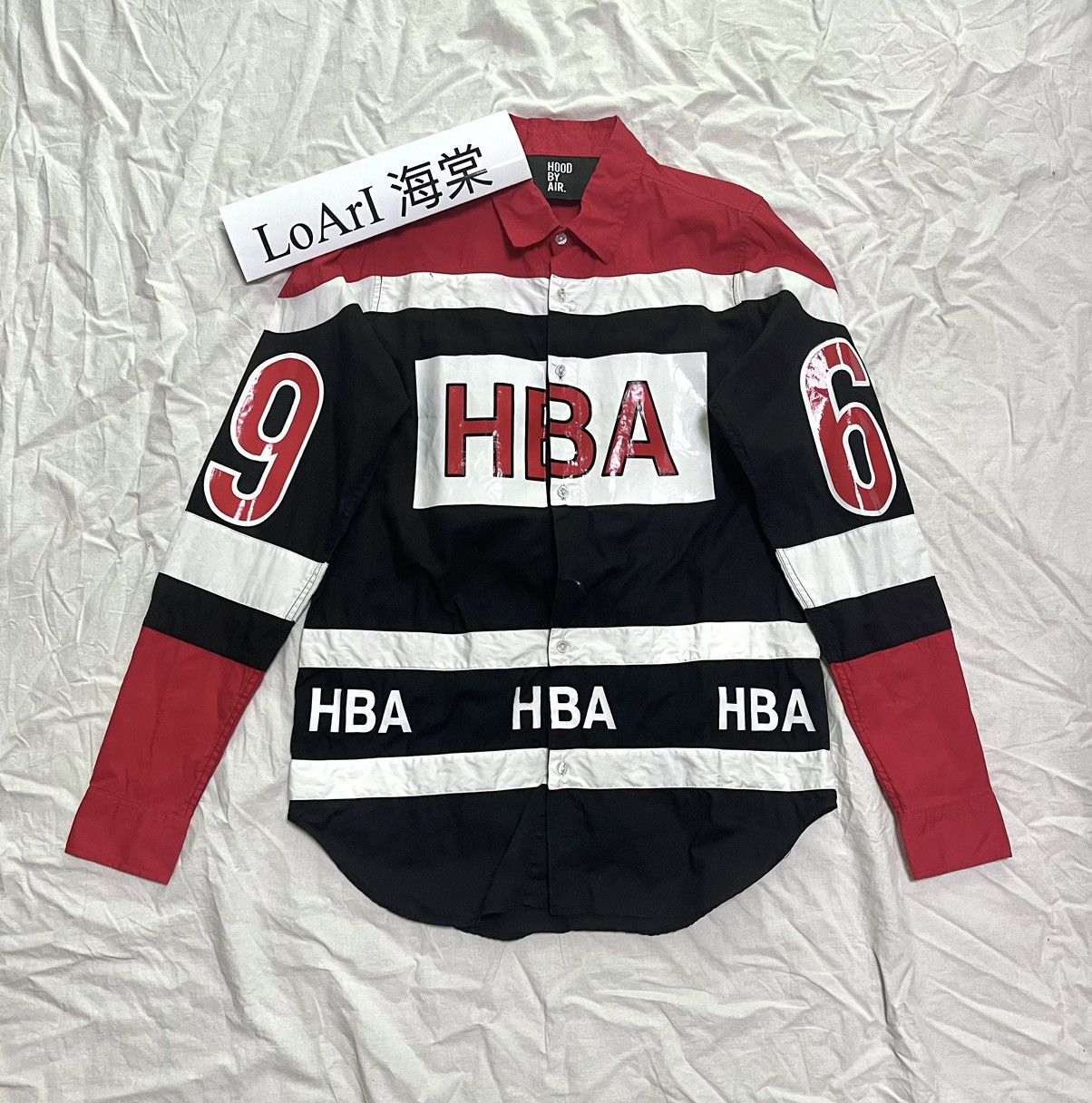 Hood By Air hood by air hba 14ss “69” button up long sleeve | Grailed