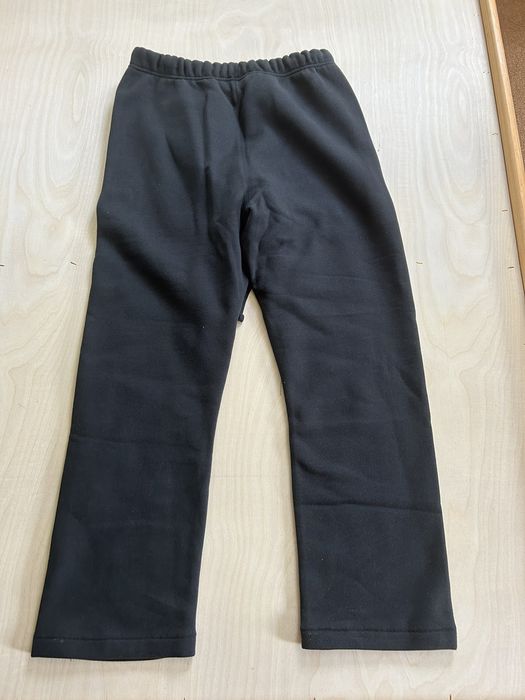 Fear of God Essentials Black Relaxed Lounge Pants | Grailed