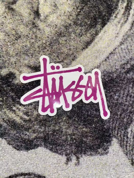 Stussy Stussy Purple Logo Sticker | Grailed