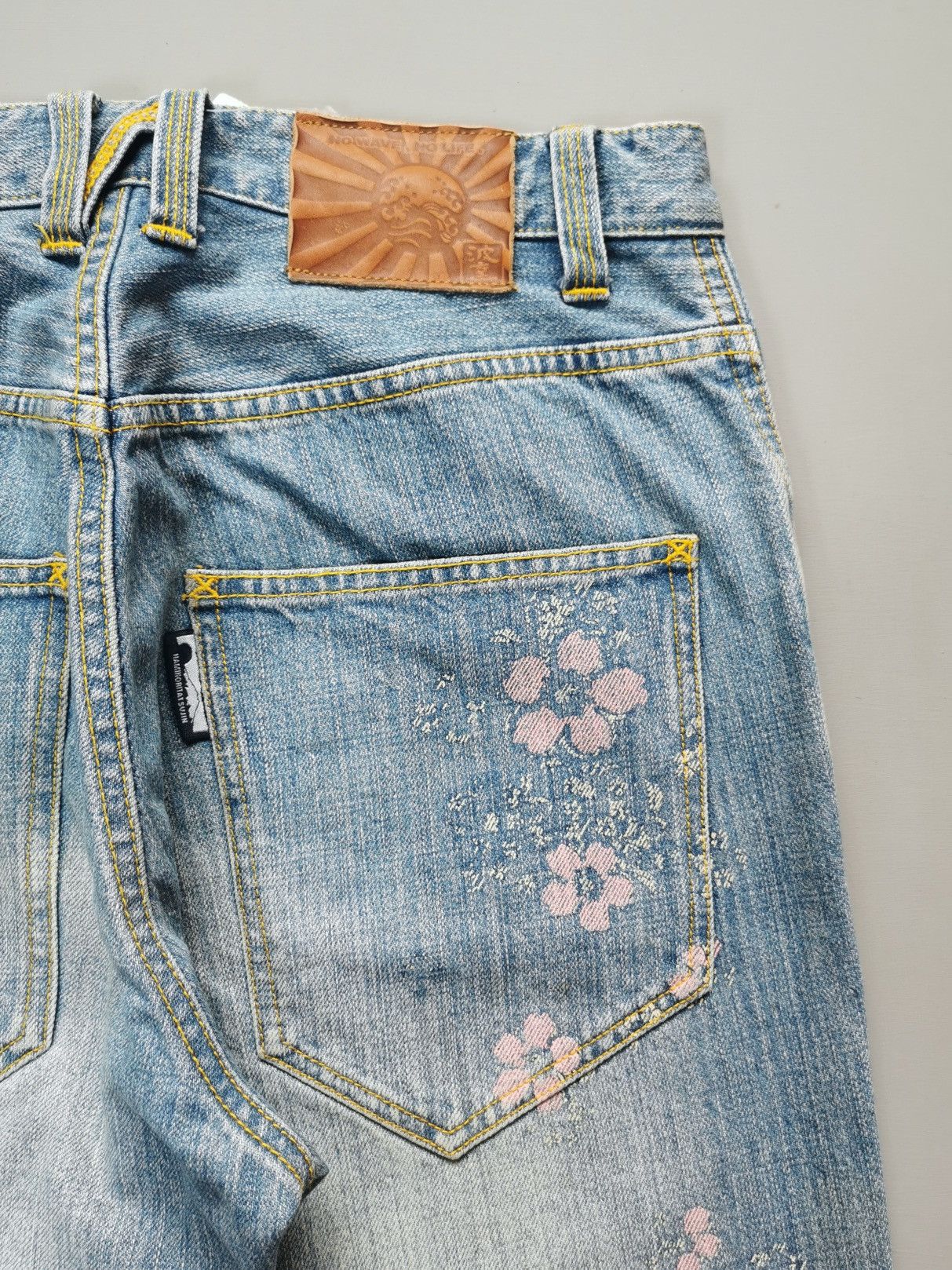 Japanese Brand × Jean Naminoritatsujin Flower Karakuri Japan Denim ...
