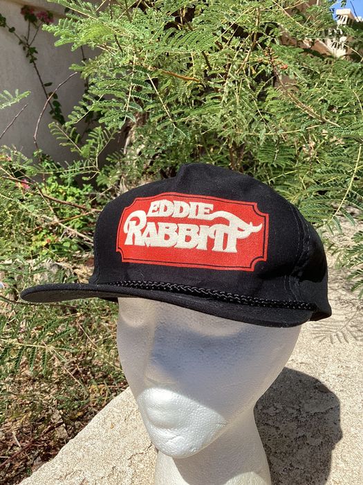 Vintage Vintage 1990s Eddie Rabbitt country band shirt/hat snapback ...