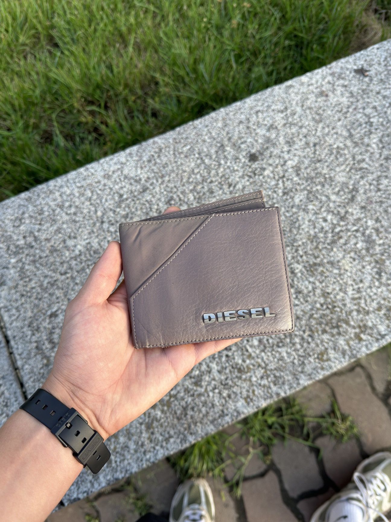 Diesel × Streetwear × Vintage Vintage Diesel leather wallet | Grailed