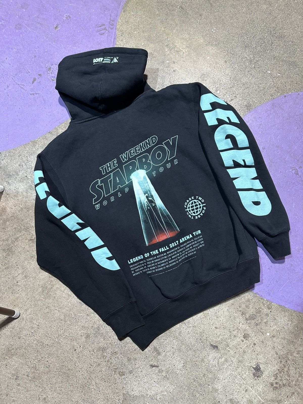 Streetwear × The Weeknd × XO The Weeknd Legend Of The Fall Tour Hoodie ...
