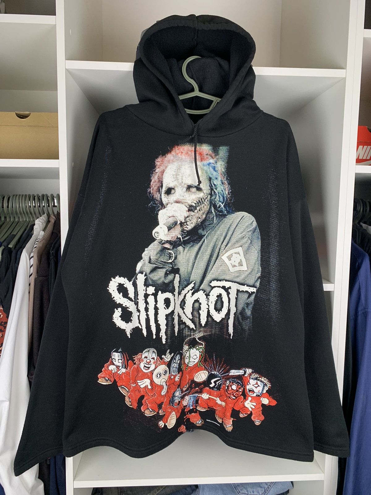 Band Tees Slipknot Bootleg Hoodie | Grailed