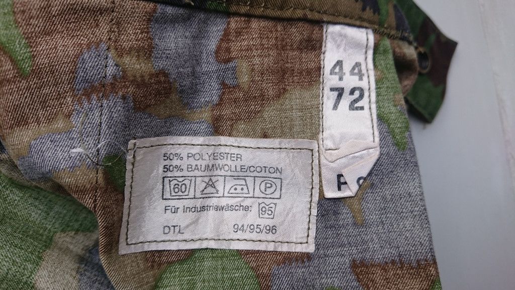 Military Vintage Swiss TAZ-90 Camo Combat Dress Uniform Trousers | Grailed