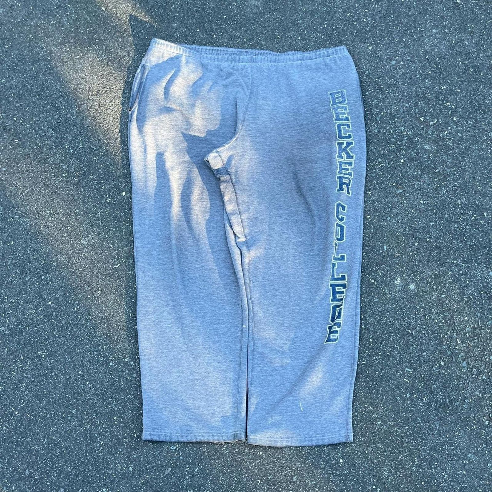 JNCO × Jansport vintage 2000s wide leg baggy grey jansport sweatpants ...
