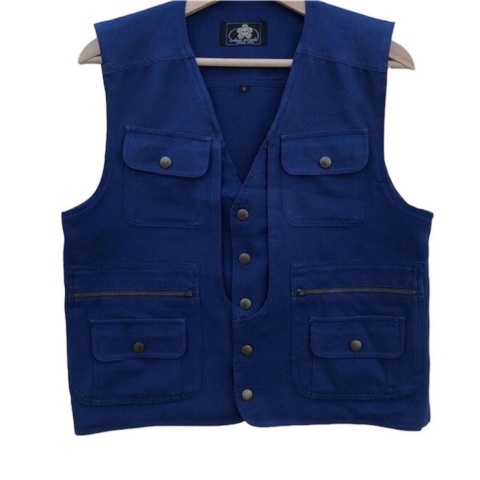 Japanese Brand × Streetwear × Tracey Vest Vintage Japanese Brand Sakura ...