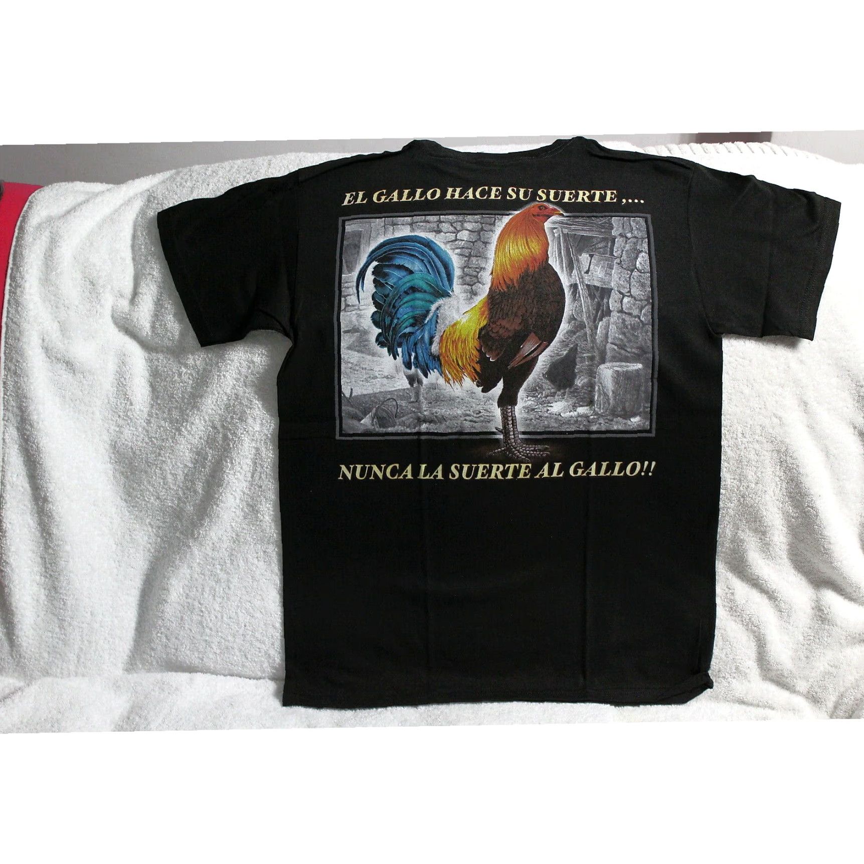 Vintage Gallo's Lucky Rooster Farm Black Chicken Tee Featuring El Gallo ...