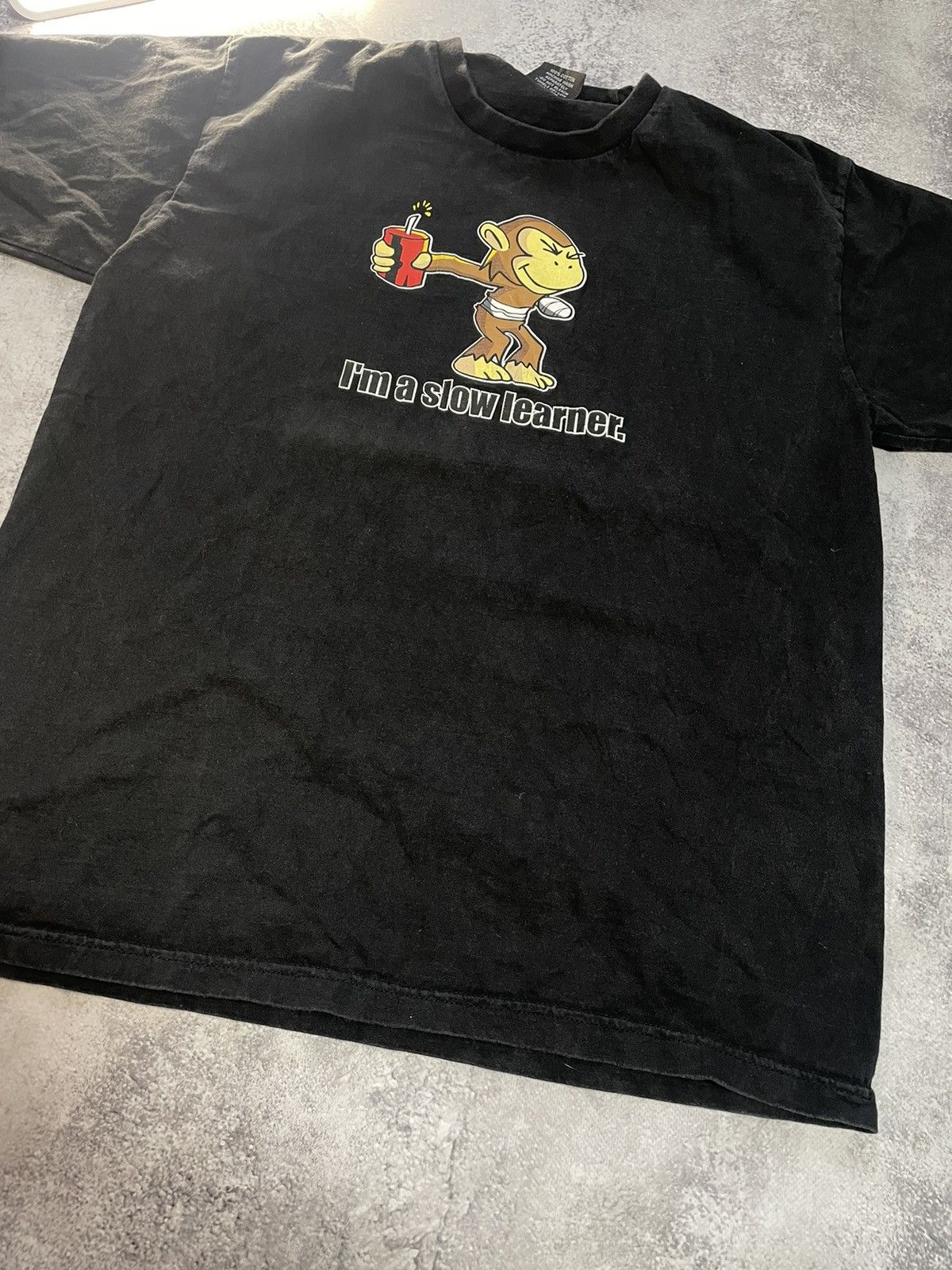 Rare × Streetwear × Vintage RARE* Vintage I’m a Slow Learner Dynamite ...