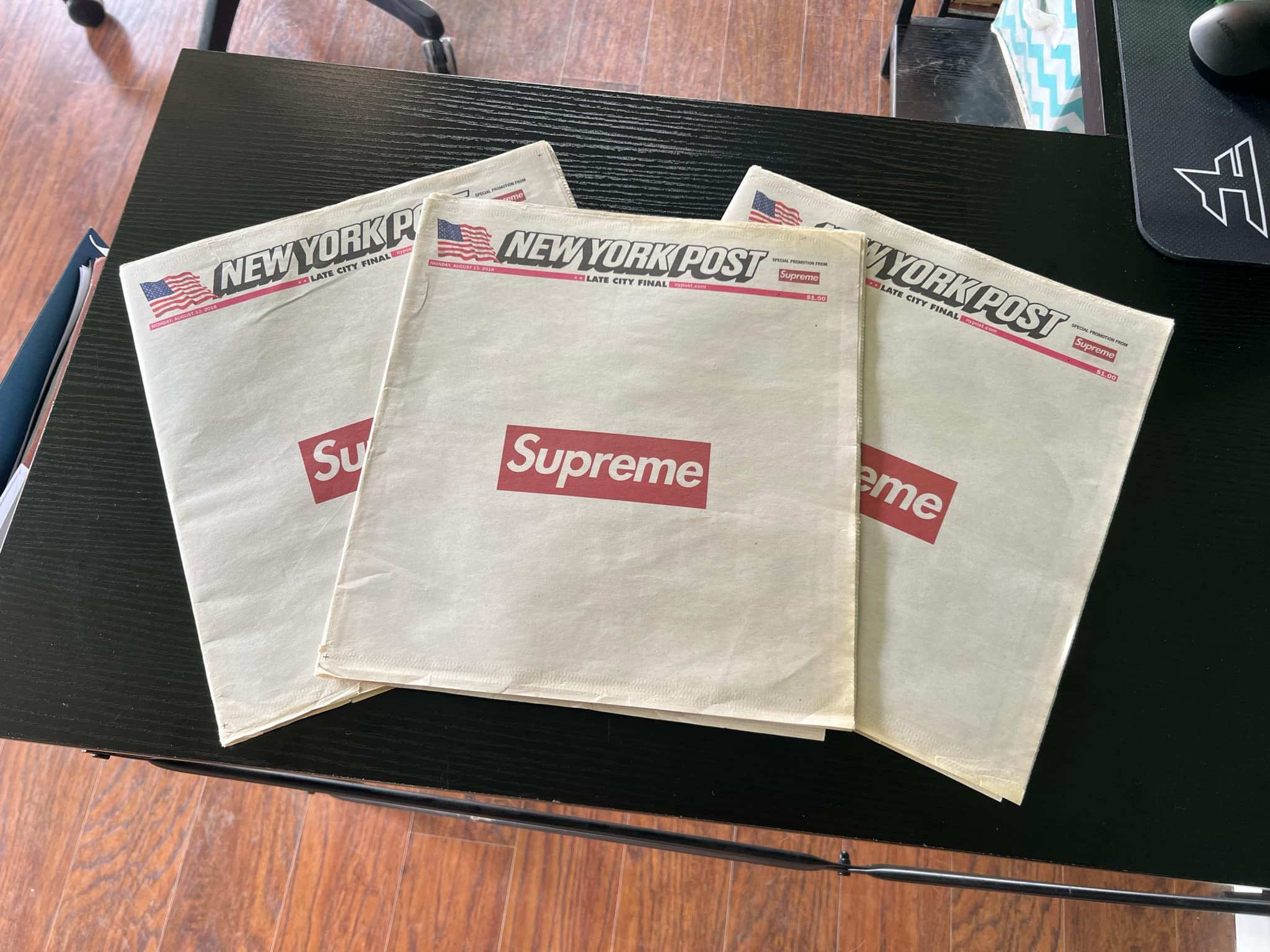 Supreme Supreme New York Post Newspaper | Grailed