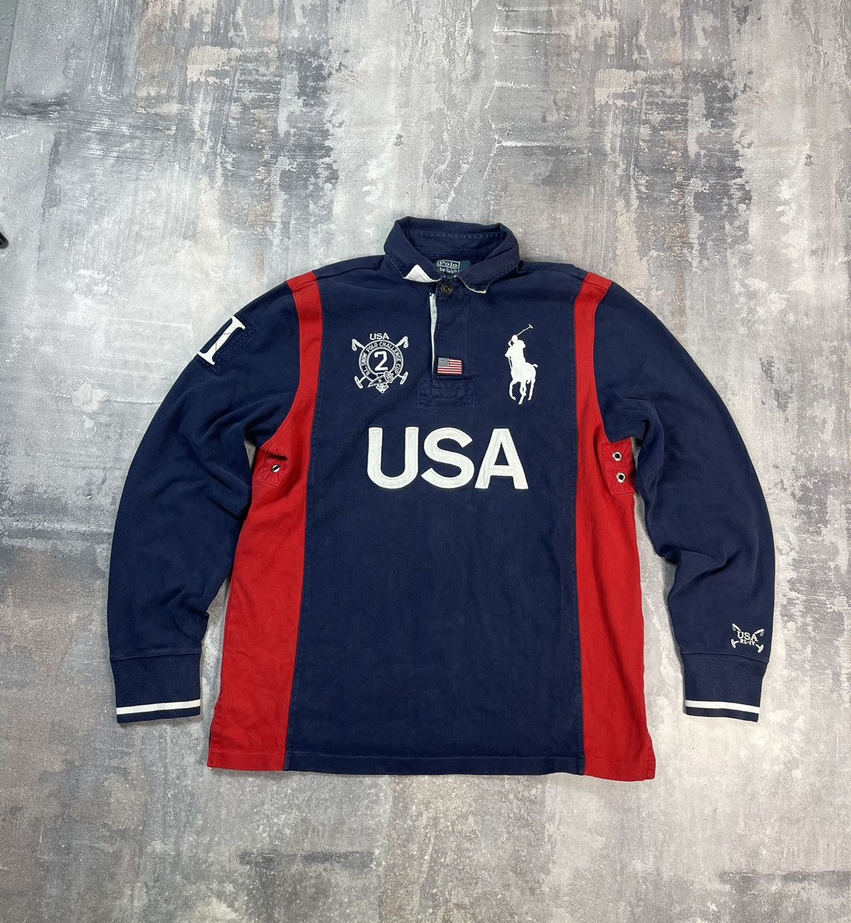 Polo Ralph Lauren × Ralph Lauren Polo Ralph Lauren USA Rugby Long ...