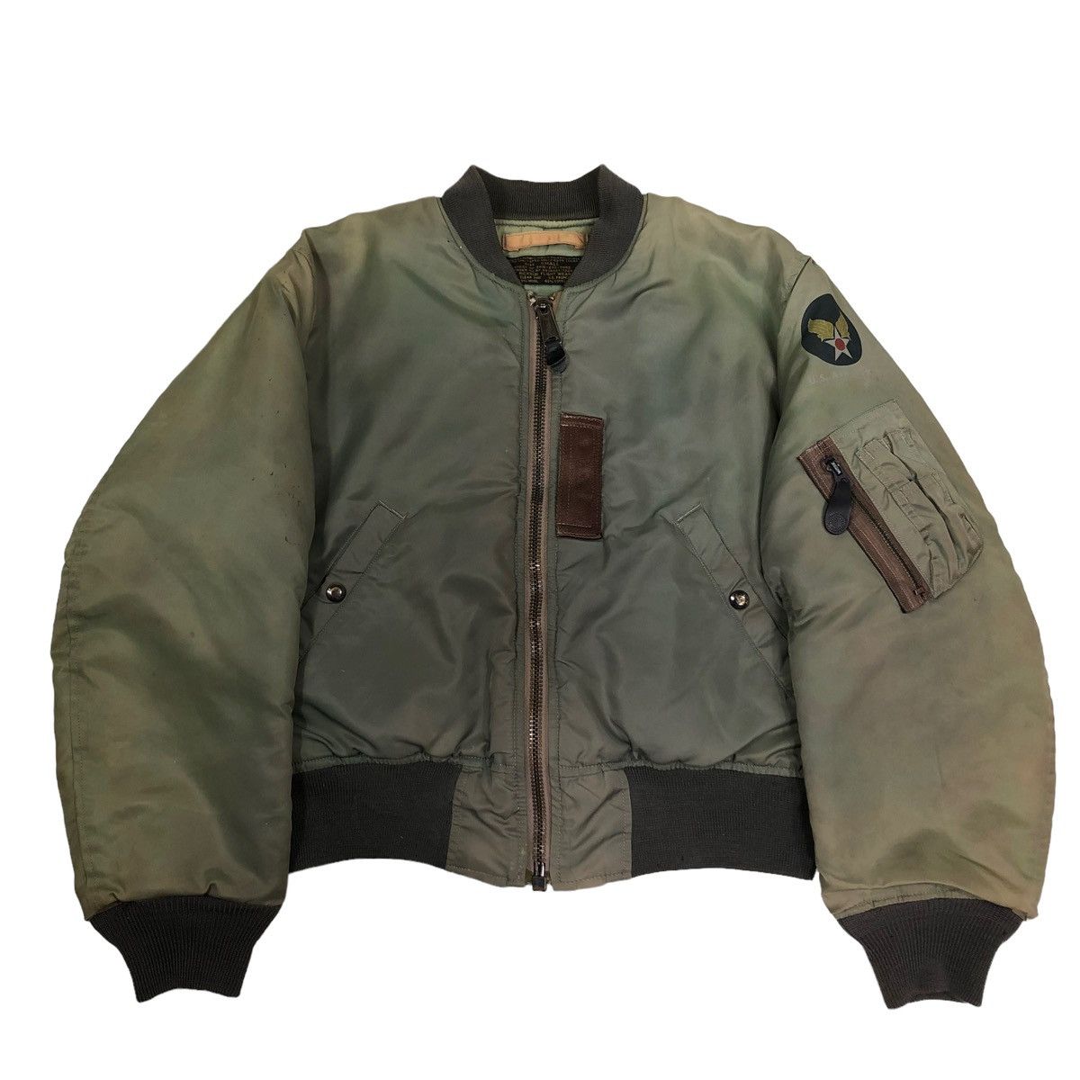 Vintage 🔥VINTAGE MA-1 BOMBER JACKET BUZZ RICKSONS FLIGHT WEAR | Grailed