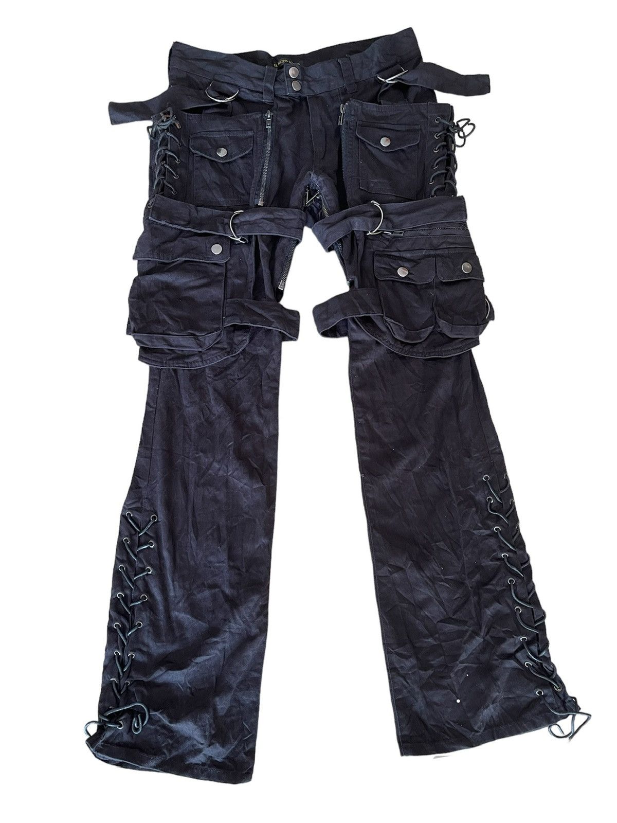 Vintage Vtg EL ROPA LOCO Inspired Hysteric Glamour Bondage Pants | Grailed