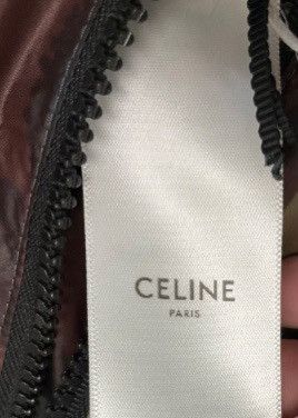 Celine Celine Camouflages Logo Back Slogan Puffer Jacket | Grailed