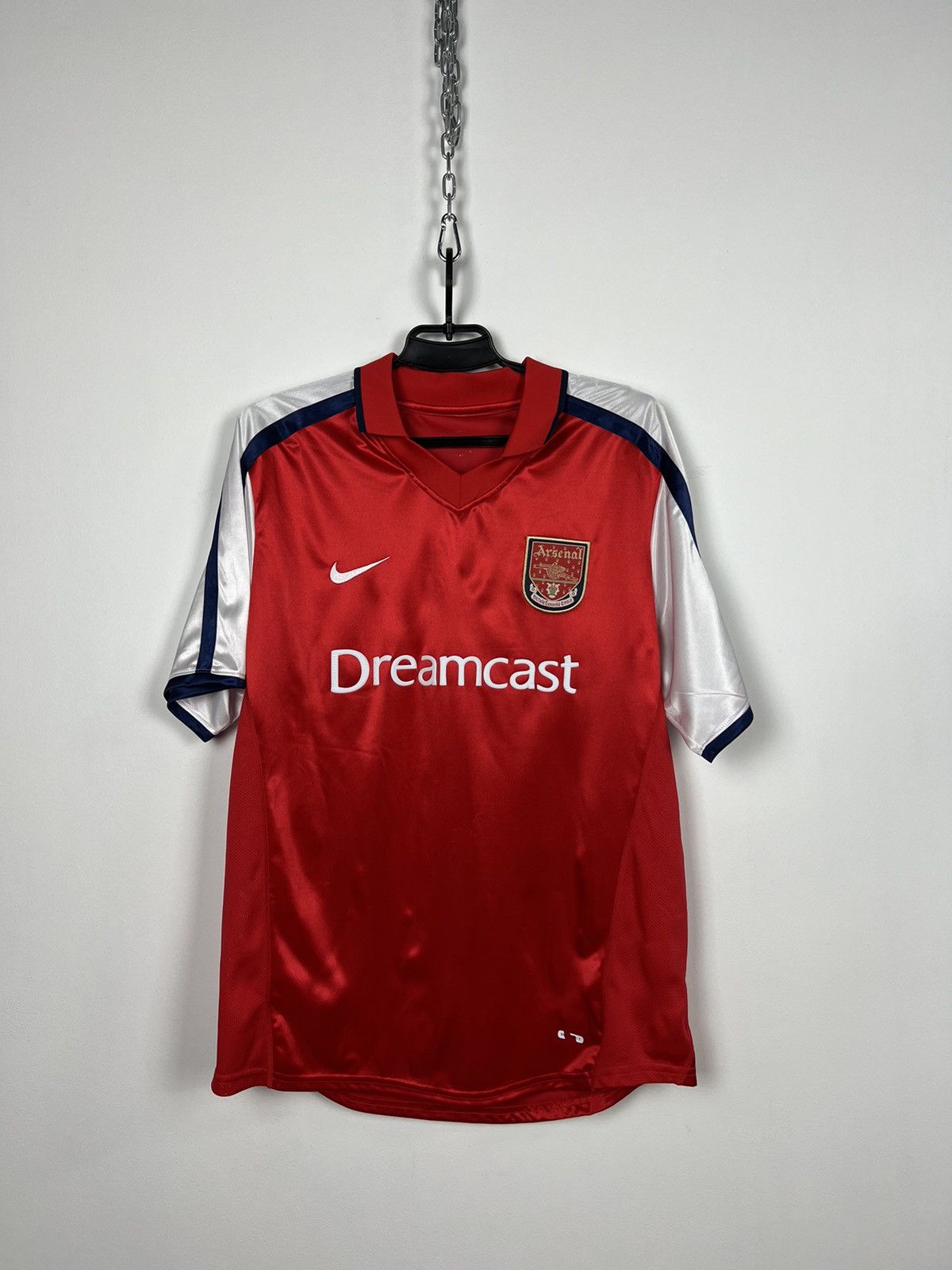 Nike Nike Arsenal 2000 Dreamcast Sponsor Vintage Soccer Jersey L | Grailed